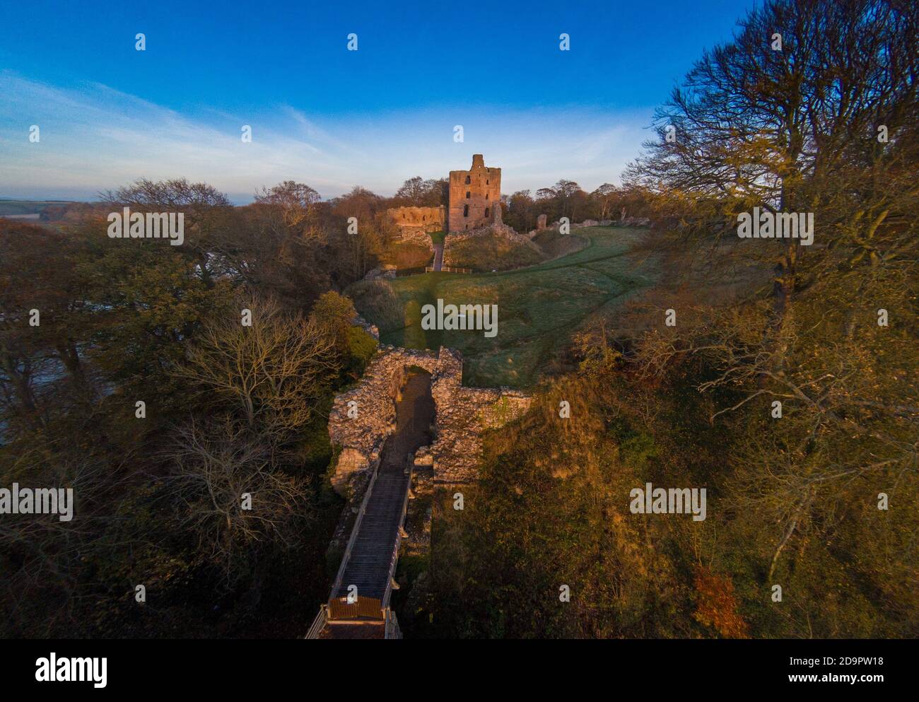 Norham Castle one of the most important of the Border castles was built ...