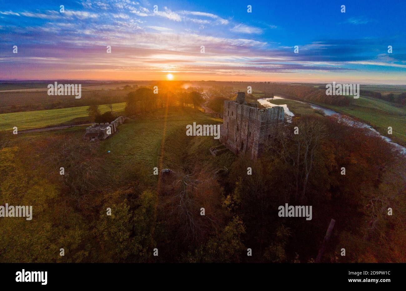 Norham Castle one of the most important of the Border castles was built ...