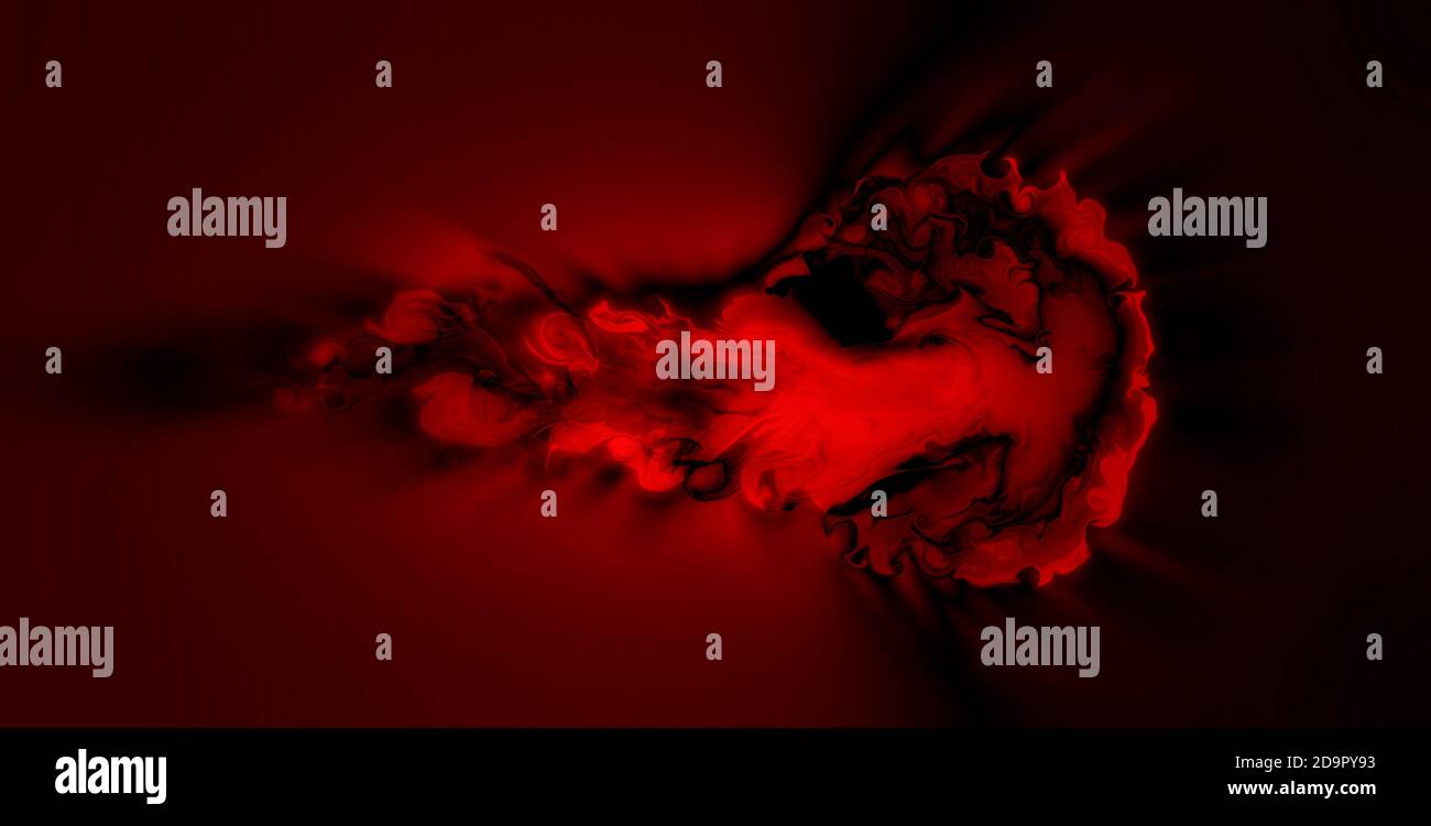 Computer generated artifical rainbow fluid texture Stock Photo - Alamy