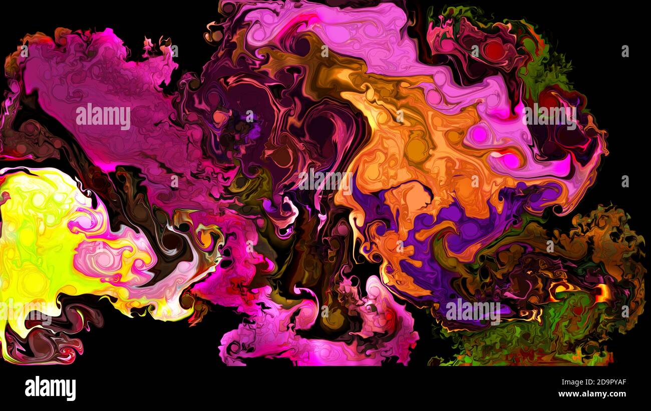 Fluid computer graphics hi-res stock photography and images - Alamy