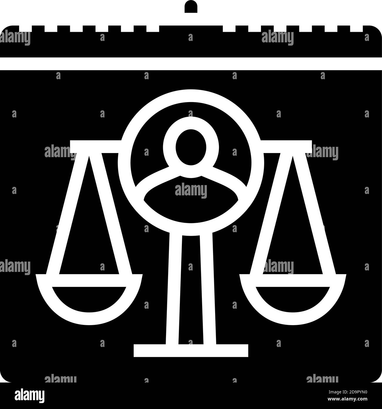 human rights day glyph icon vector illustration Stock Vector Image ...
