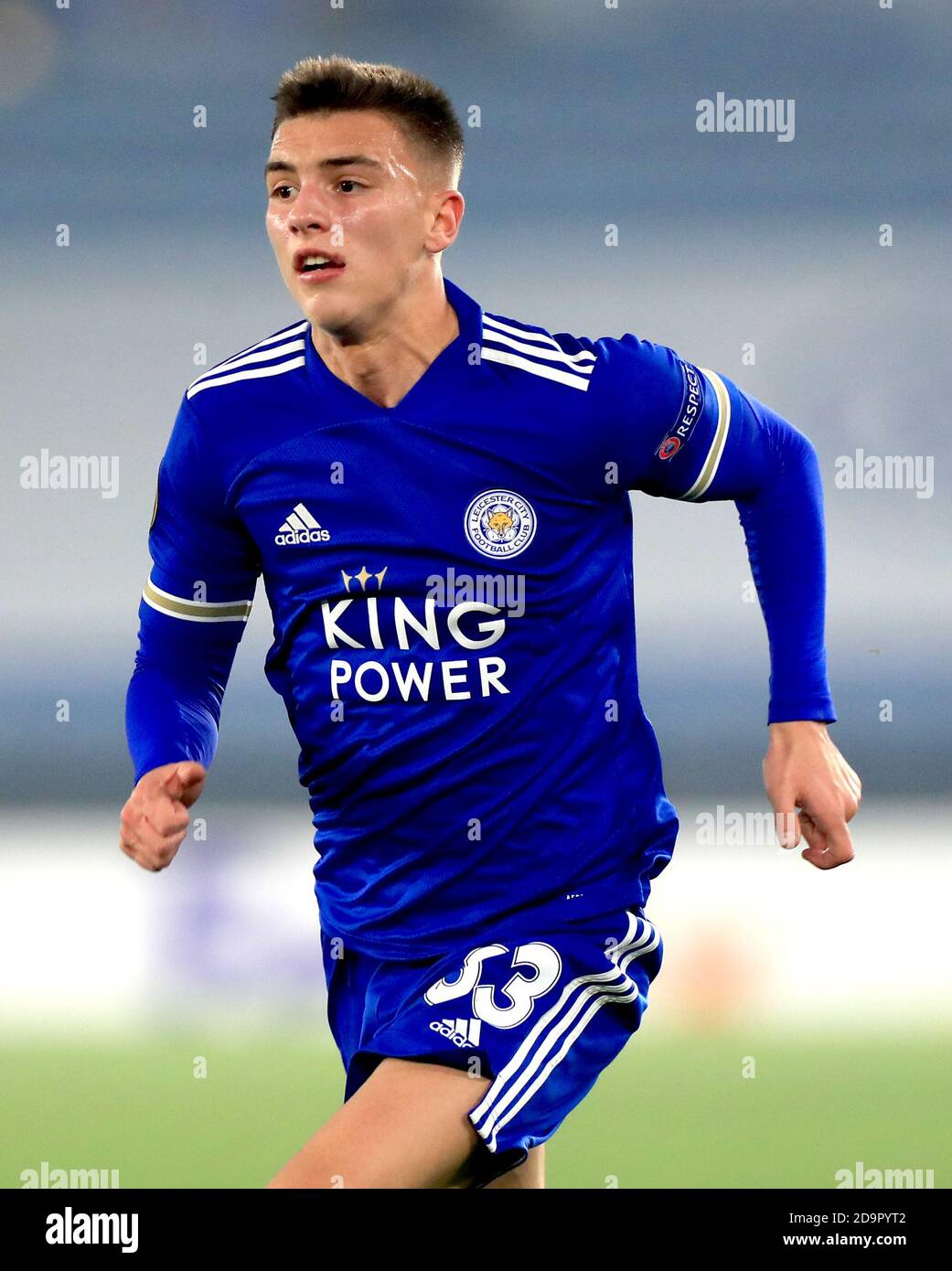 Leicester City's Luke Thomas during the UEFA Europa League Group G ...