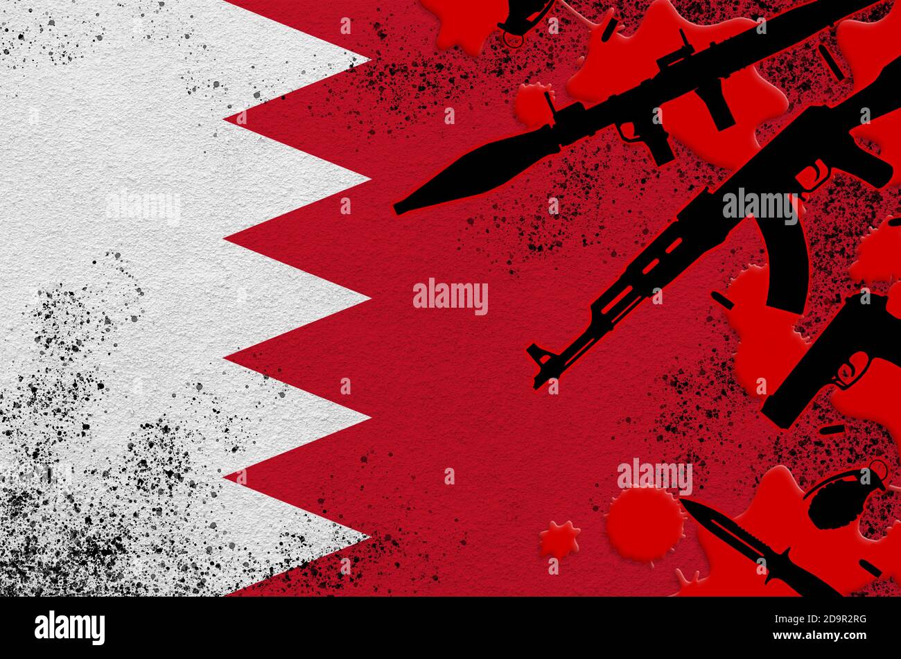 Bahrain protest blood hi-res stock photography and images - Alamy
