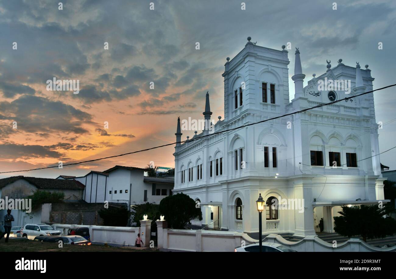 School building galle fort sri hi-res stock photography and images - Alamy