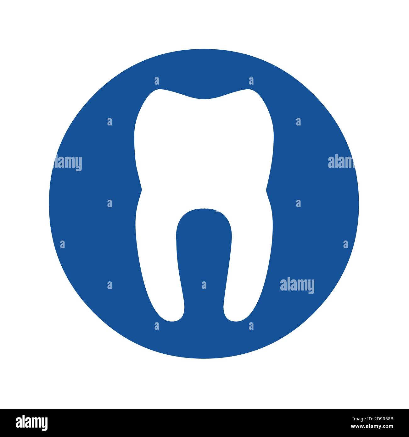 Dentistry symbol icon illustration Stock Photo - Alamy