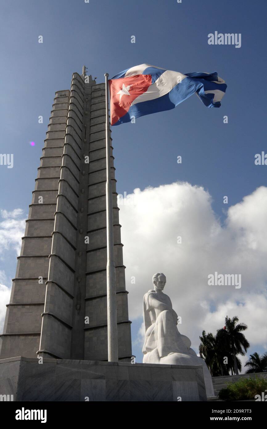The Jose Marti Memorial in Havana Cuba Jose Marti (1853-1895) was a ...