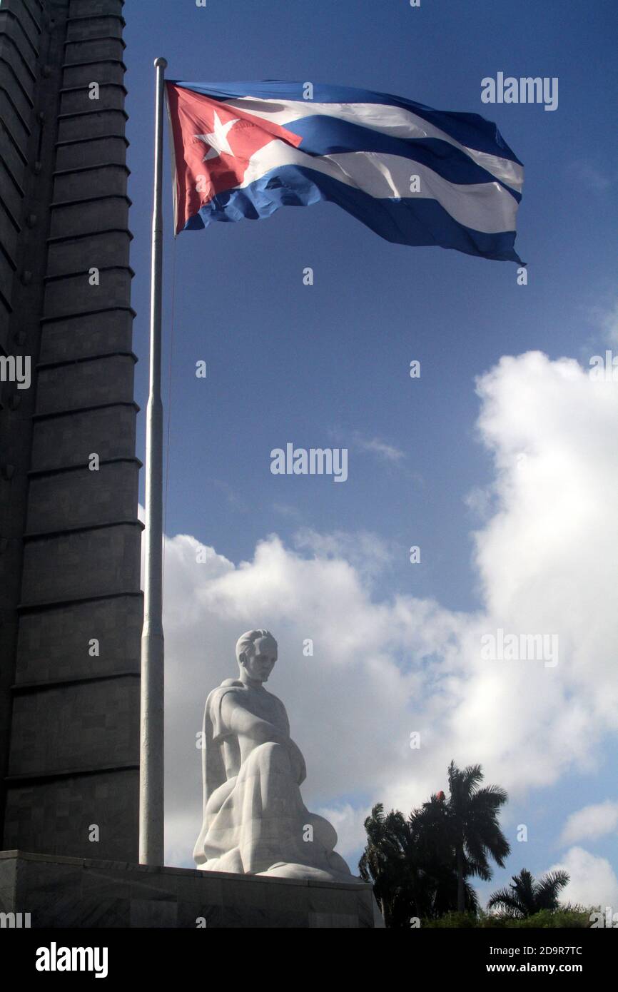 The Jose Marti Memorial in Havana Cuba Jose Marti (1853-1895) was a ...