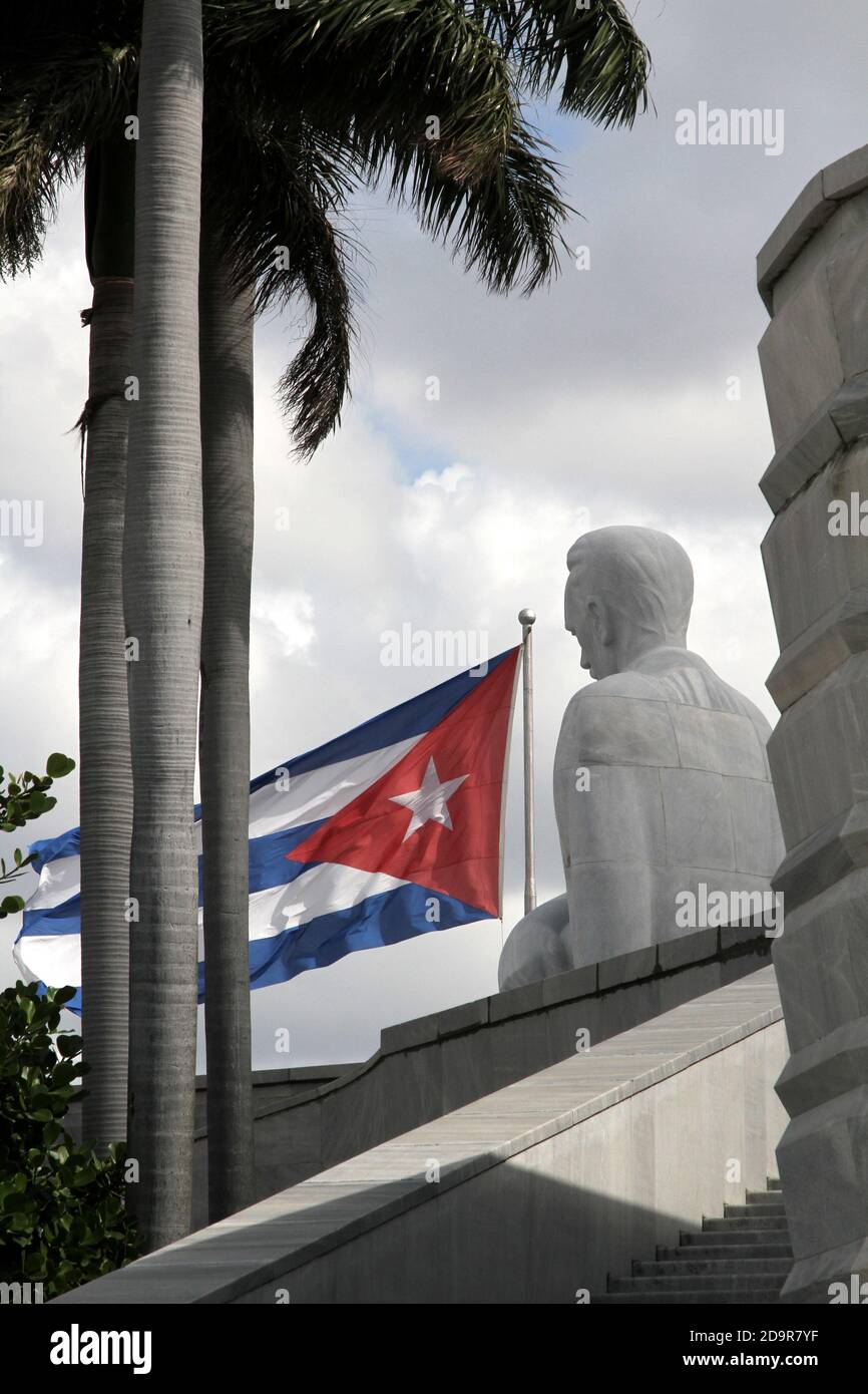 The Jose Marti Memorial in Havana Cuba Jose Marti (1853-1895) was a ...