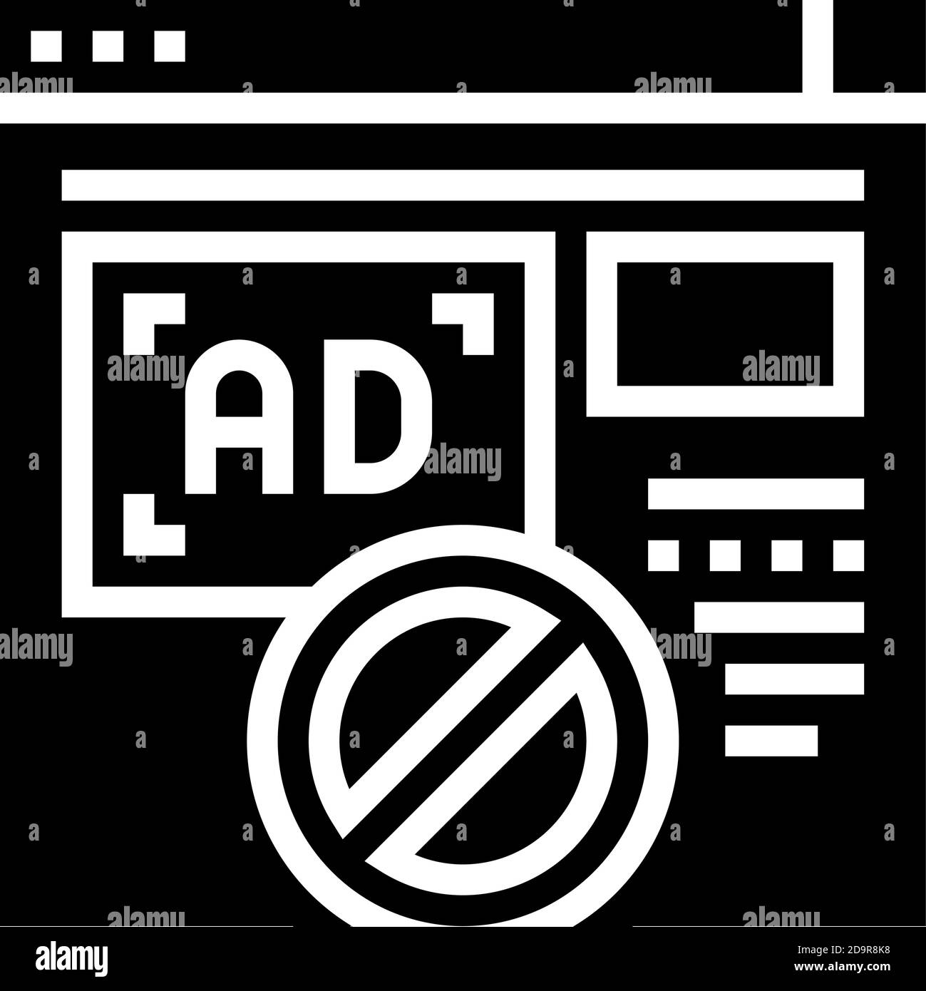 Blocked vision Black and White Stock Photos & Images - Alamy