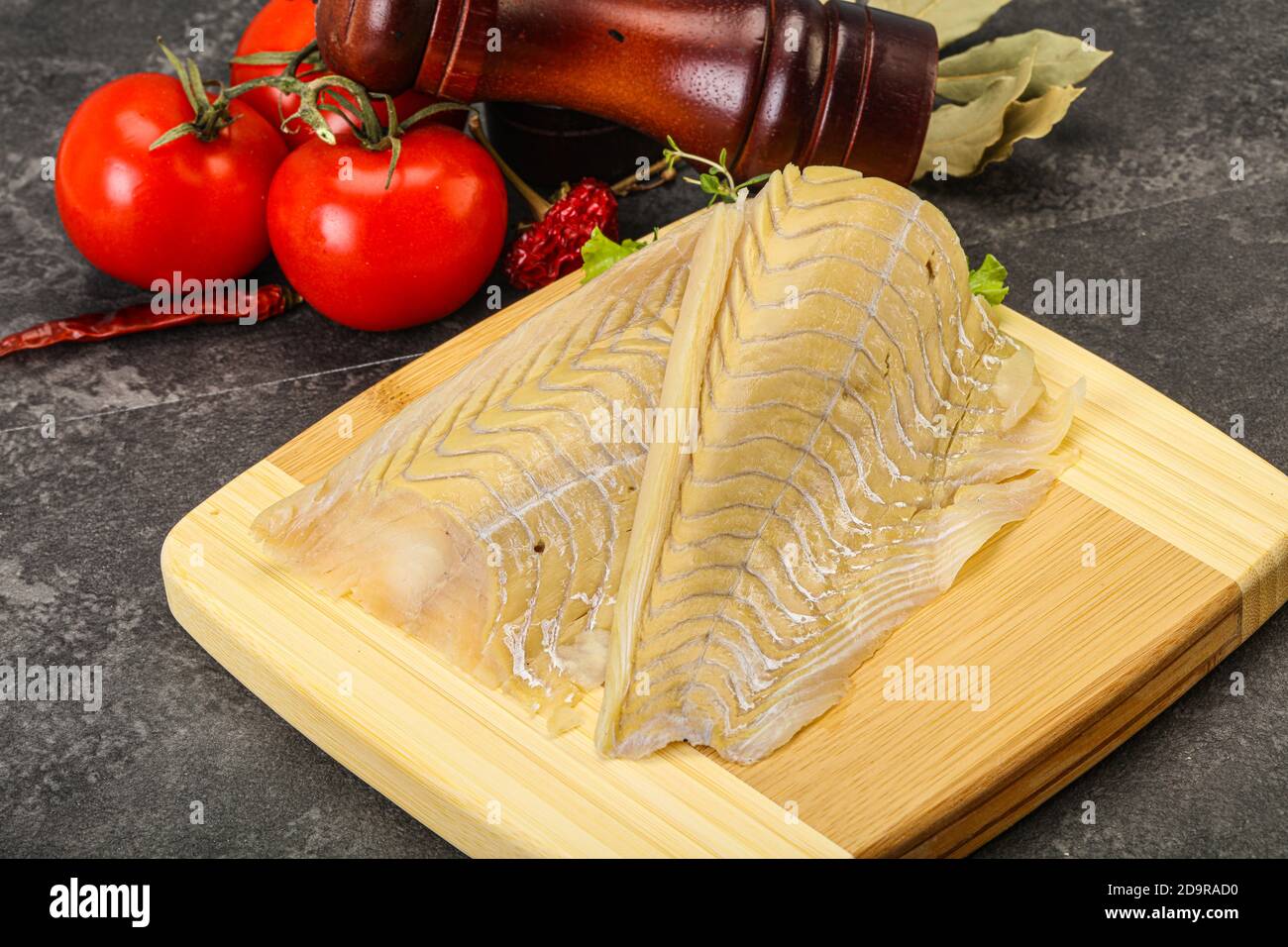 Raw cod fish fillet for cooking Stock Photo - Alamy