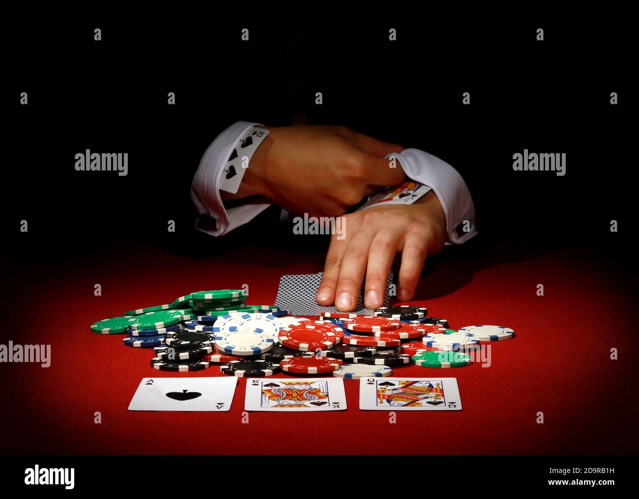 Cheating at cards hi-res stock photography and images - Alamy