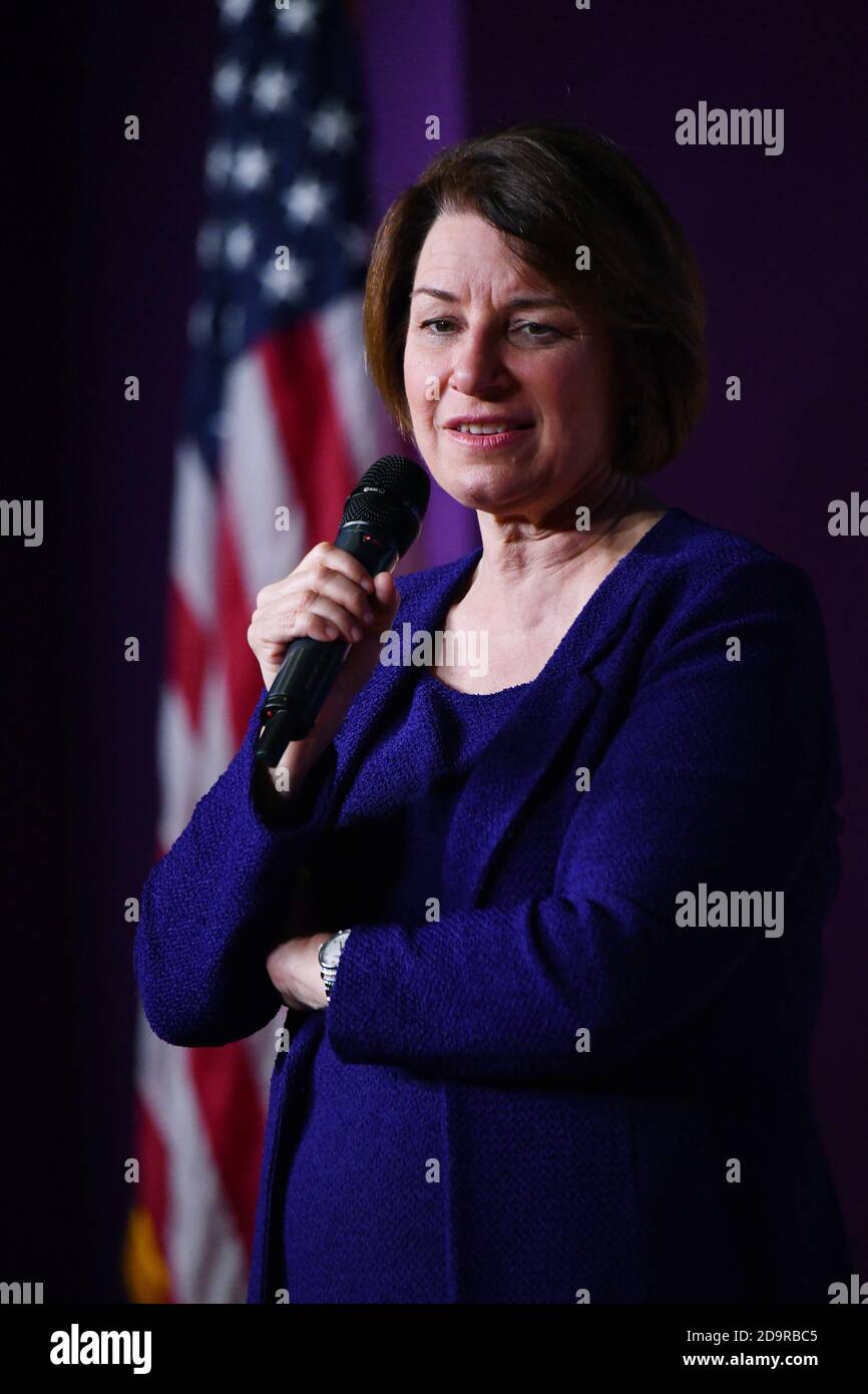 United senator amy klobuchar democrat hi-res stock photography and ...