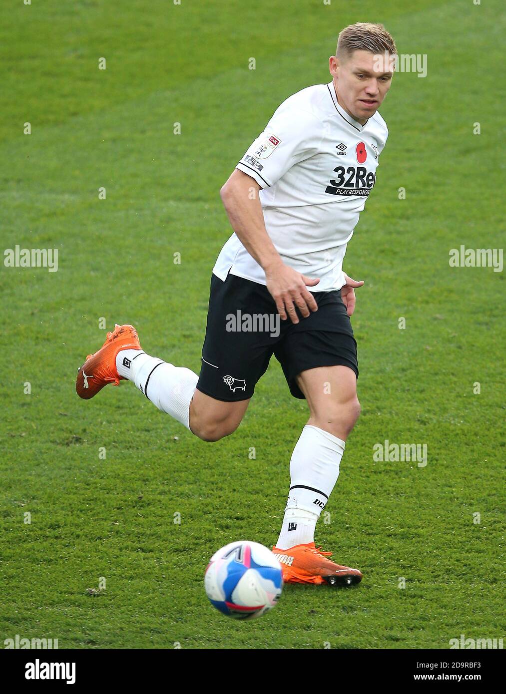 Derby County's Martyn Waghorn during the Sky Bet Championship match at ...