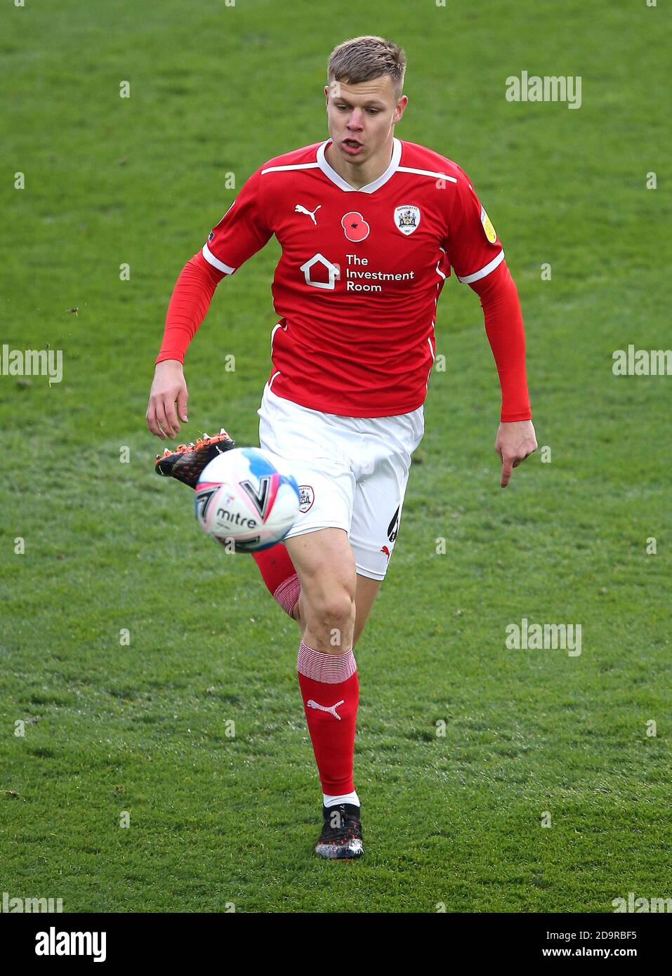 Barnsley's Mads Andersen during the Sky Bet Championship match at Pride ...