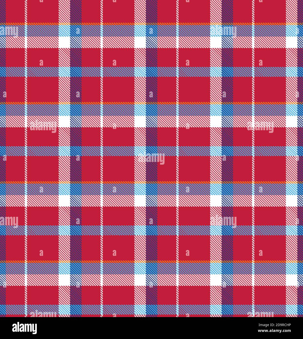The element of the repeating pattern for a plaid in a classic style in ...