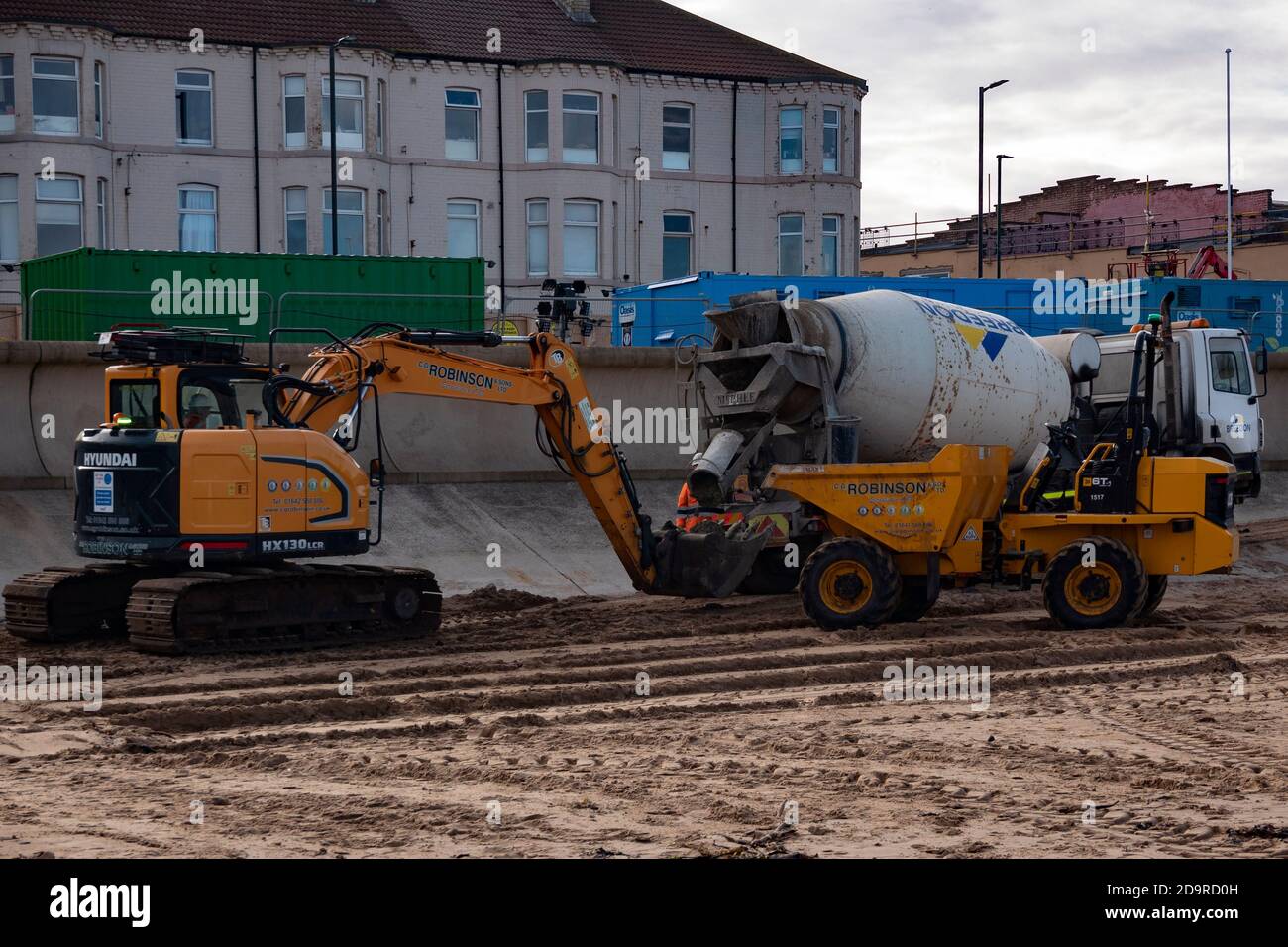 Ready to pour concrete hi-res stock photography and images - Alamy