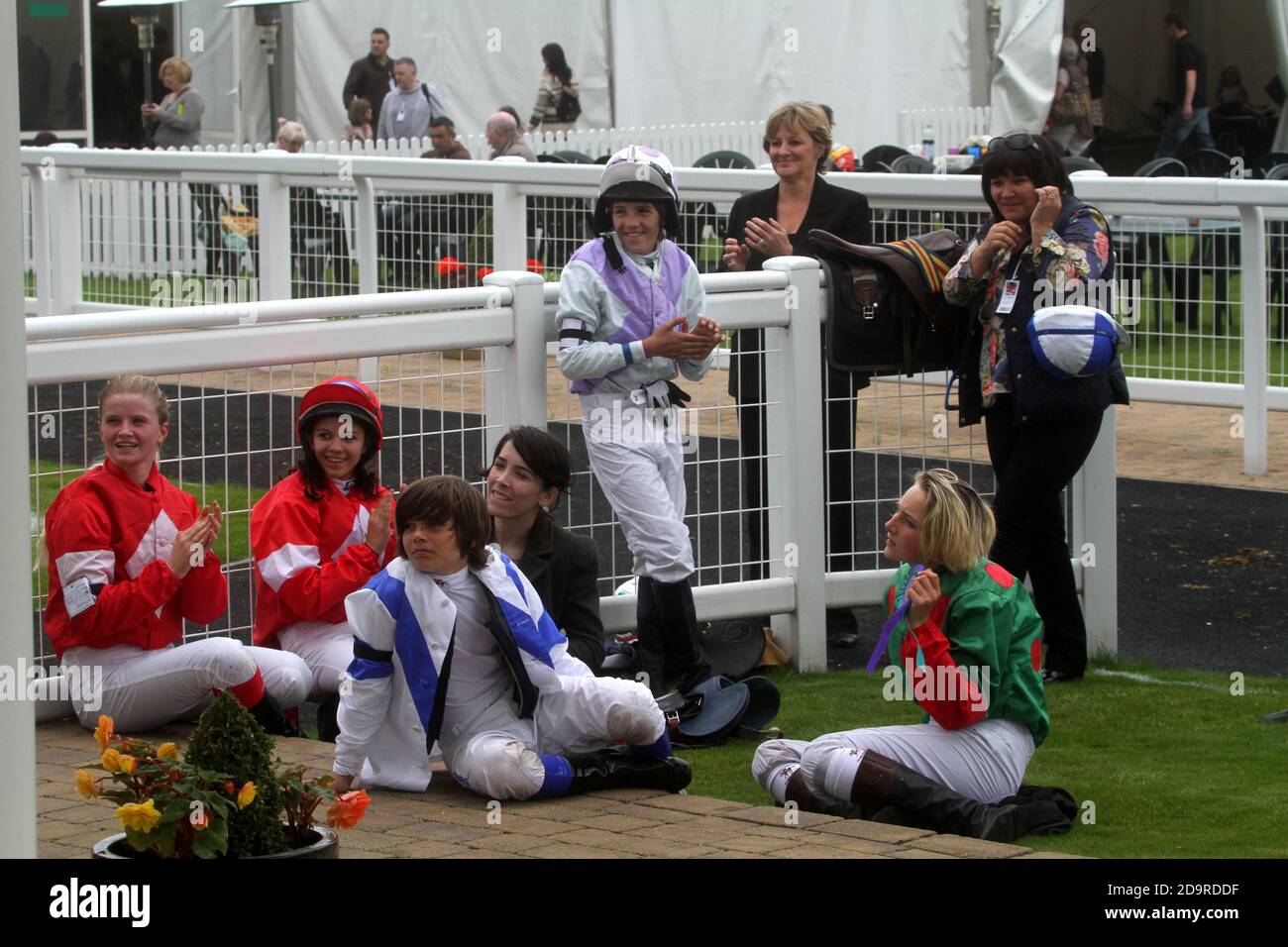 Family Fun Day at Ayr Racecourse, Ayr, Ayrshire, Scotland, UK. Day at ...