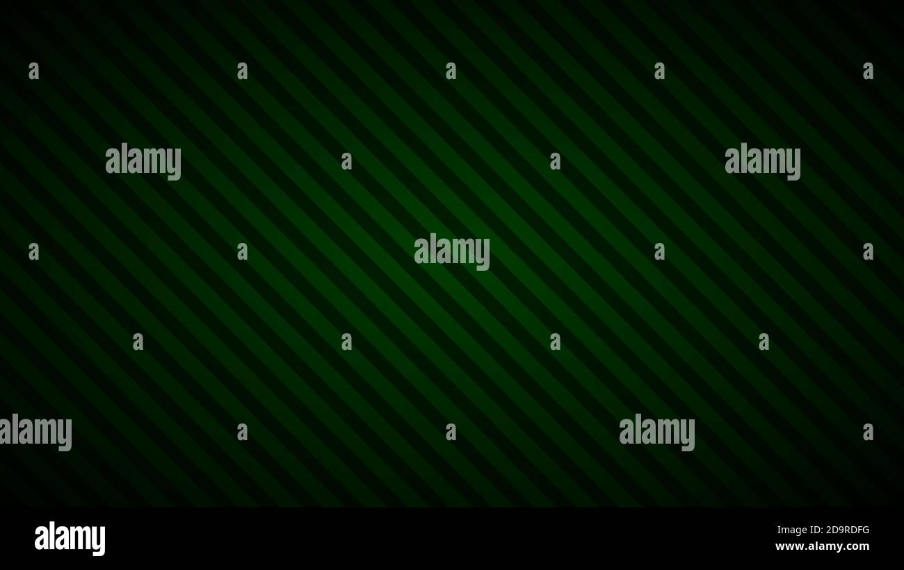 Abstract background of inclined stripes in dark green colors Stock ...