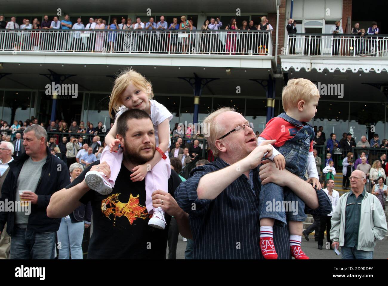 Family Fun Day at Ayr Racecourse, Ayr, Ayrshire, Scotland, UK. Day at ...