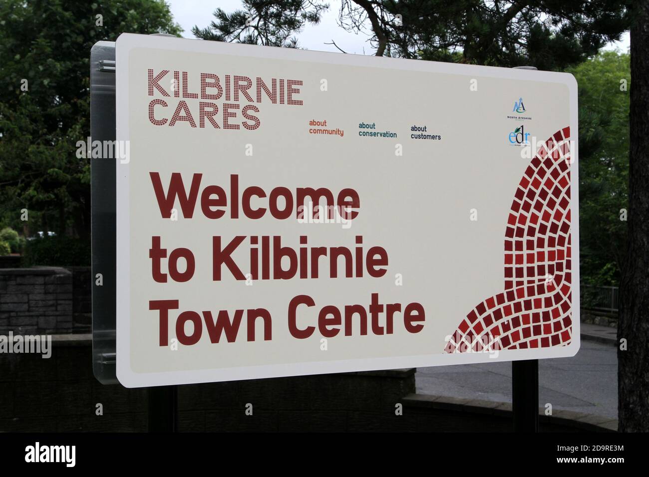 Kilbirnie North Ayrshire, Scotland, UK Street Improvements Stock Photo ...