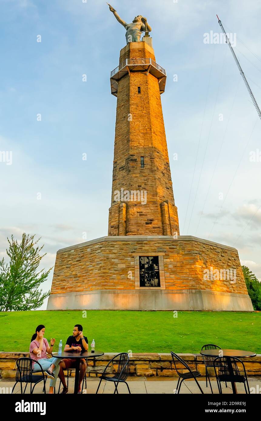 The Vulcan statue is pictured in Vulcan Park, July 19, 2015, in ...