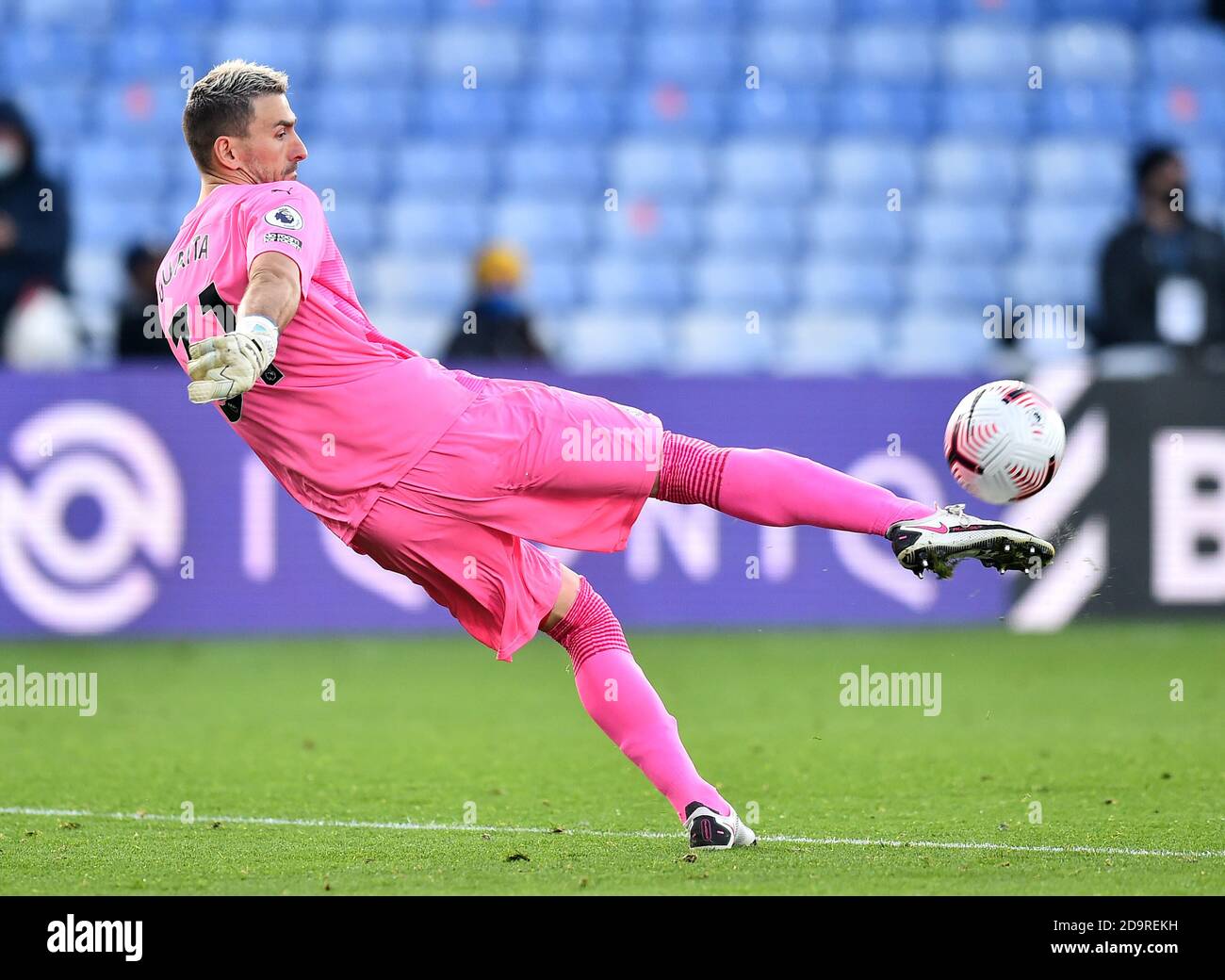 Crystal Palace goalkeeper Vicente Guaita during the Premier League ...