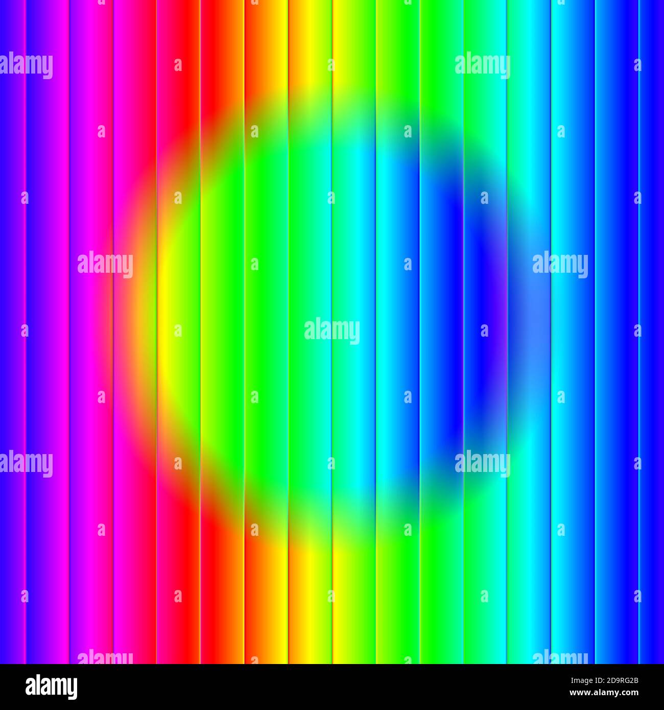 Rainbow coloured pattern design made with the help of graphics editing ...