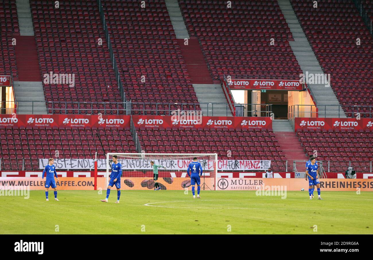 City Of Mainz, Deutschland. 07th Nov, 2020. firo: 07.11.2020 Football ...