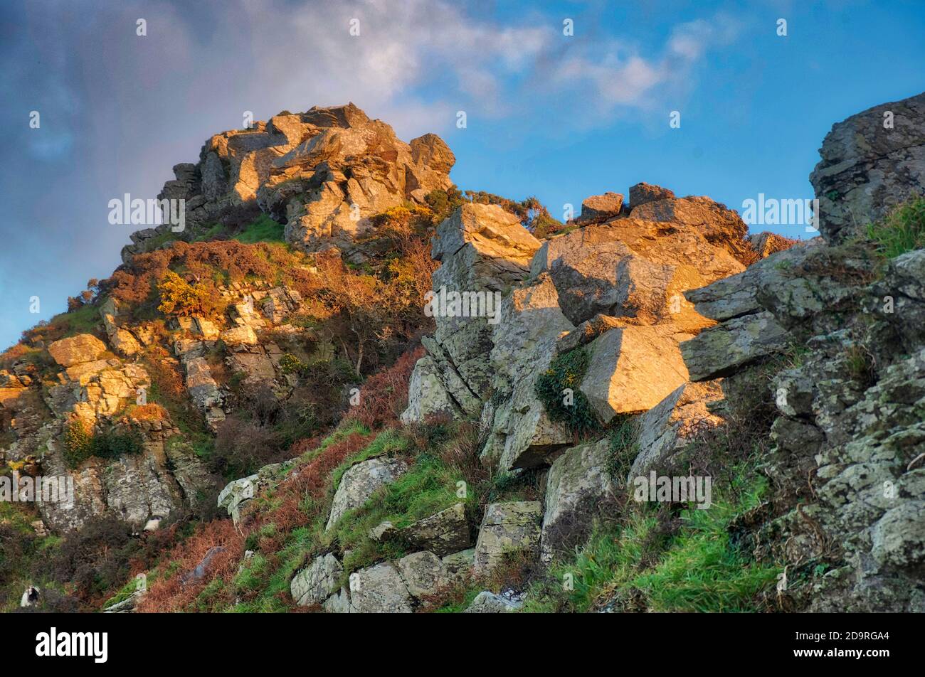 Valley of the Rocks, Lynton, Devonshire, UK Stock Photo - Alamy