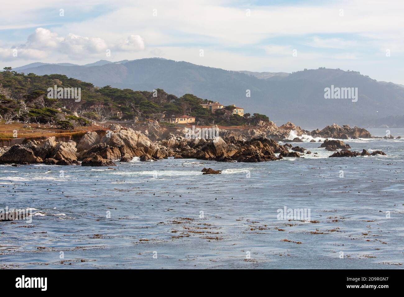 Pacific ocean coast in Carmel, California Stock Photo - Alamy