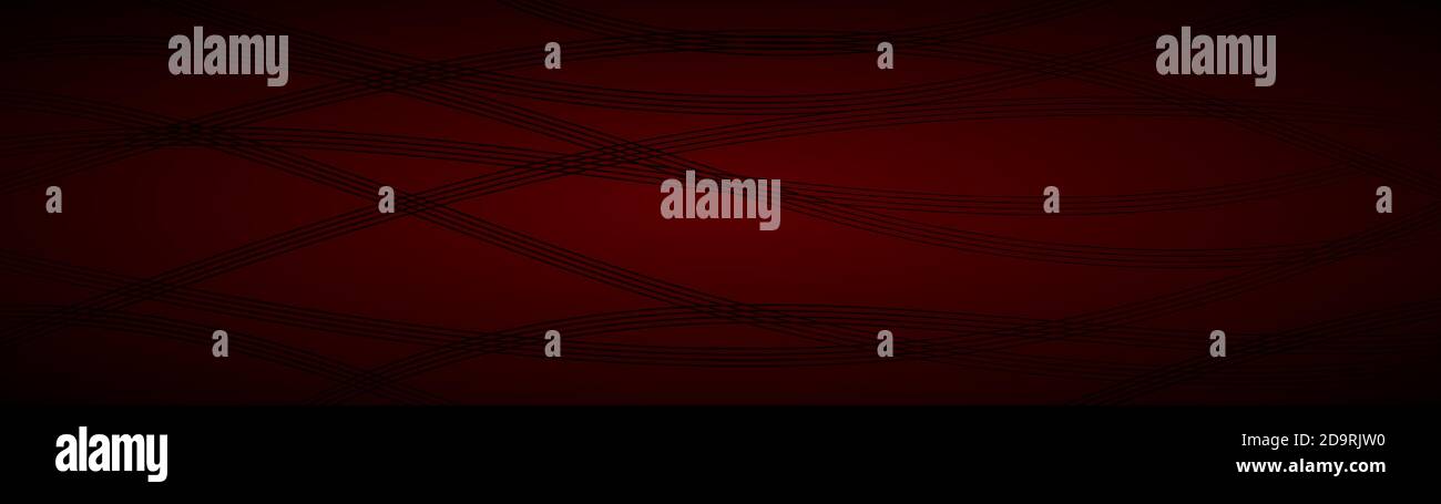 Red wavy abstract lines Stock Vector Images - Alamy