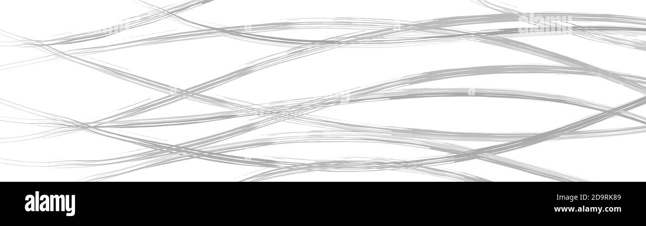 Abstract background of wavy intertwining lines, gray on white Stock Vector Image & Art - Alamy