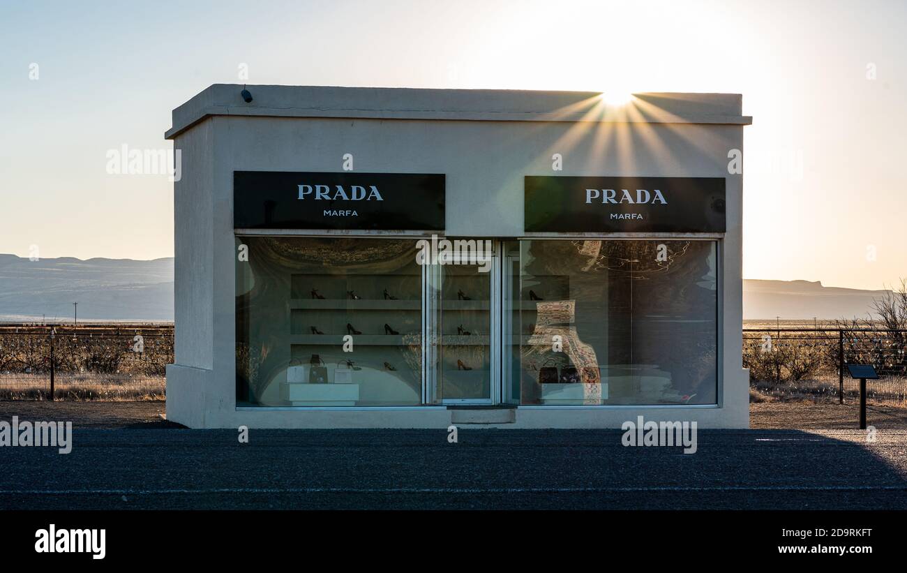 Prada marfa hi-res stock photography and images - Alamy
