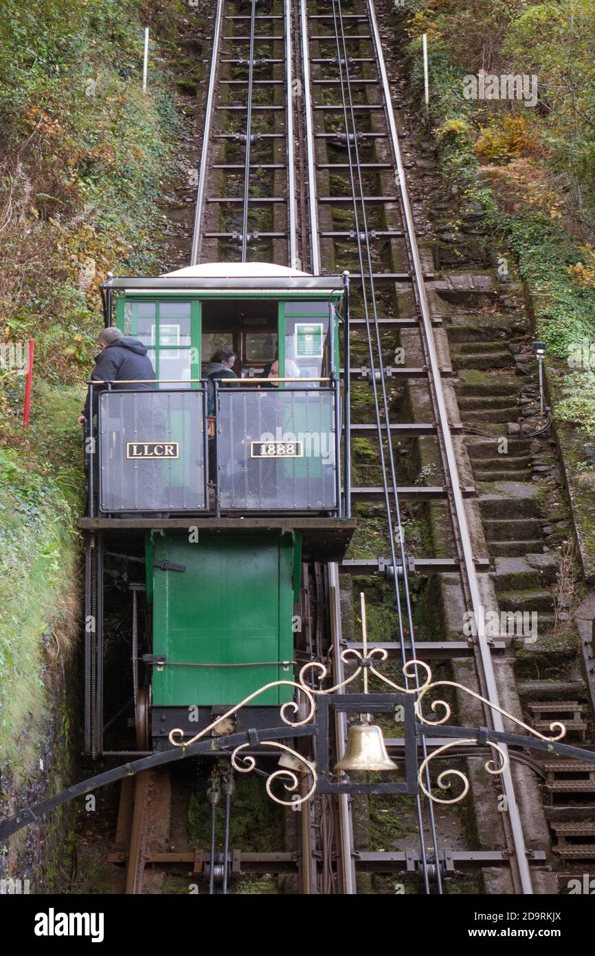 Devon lynton funicular hi-res stock photography and images - Alamy