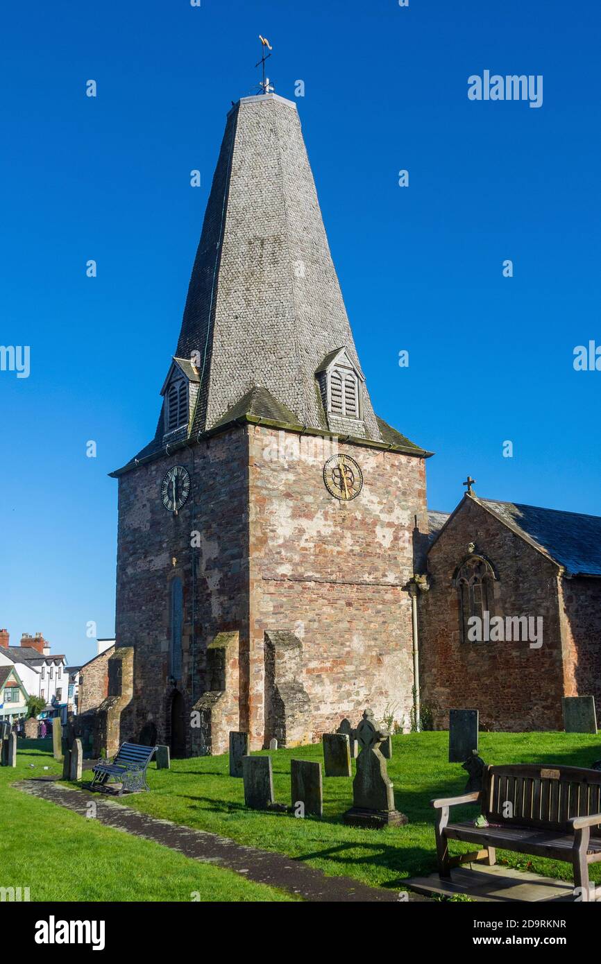 Porlock church hi-res stock photography and images - Alamy