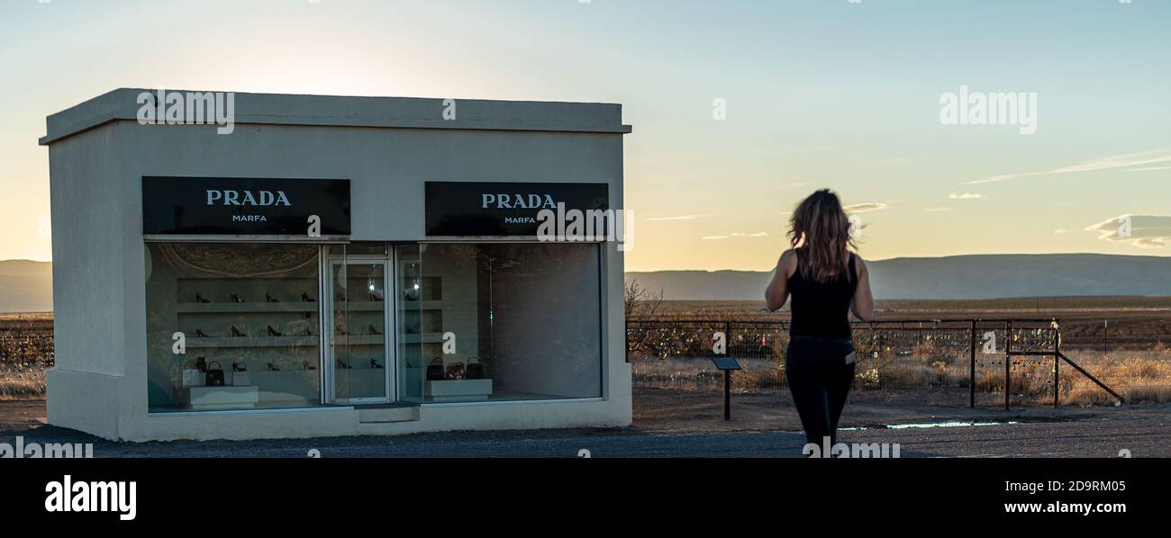 Prada marfa hi-res stock photography and images - Alamy