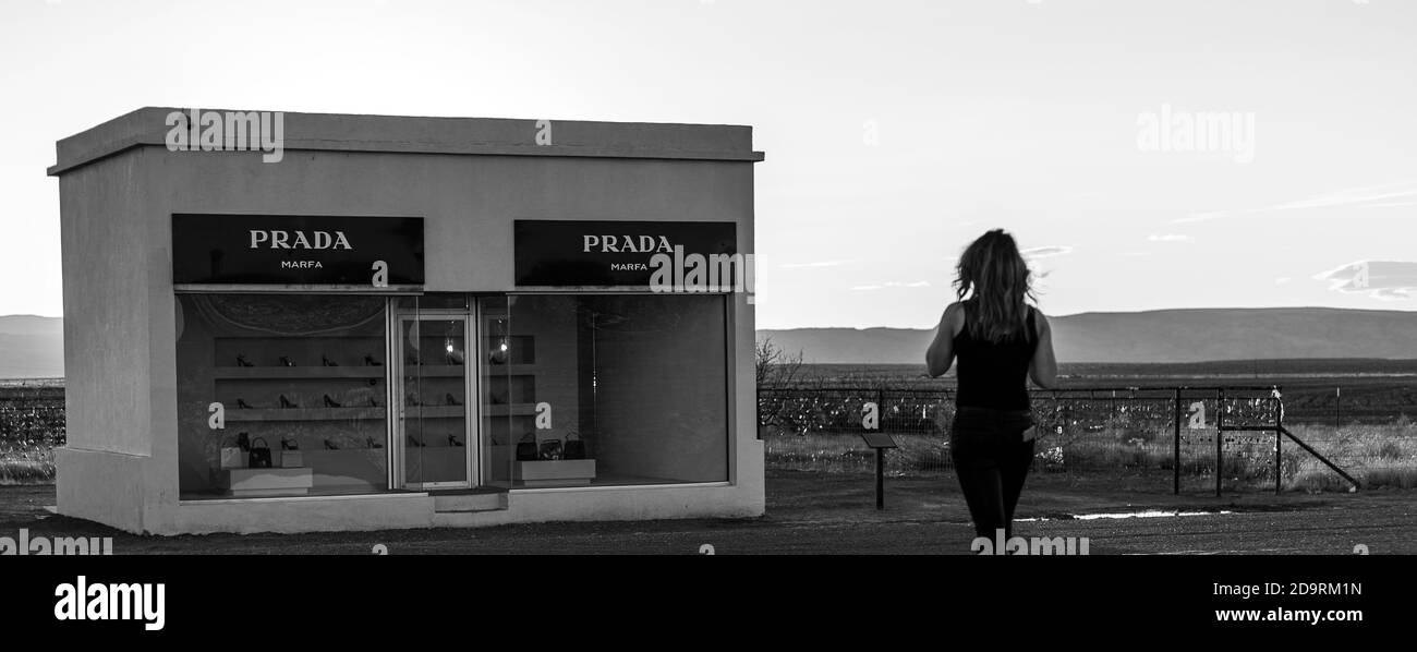 Marfa, texas sunset hi-res stock photography and images - Alamy