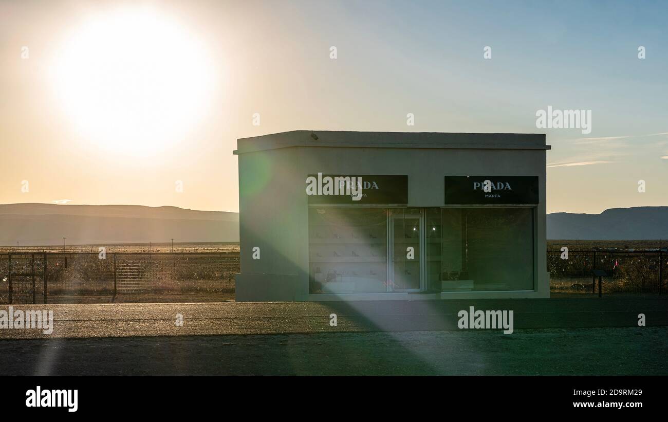 Marfa, texas sunset hi-res stock photography and images - Alamy