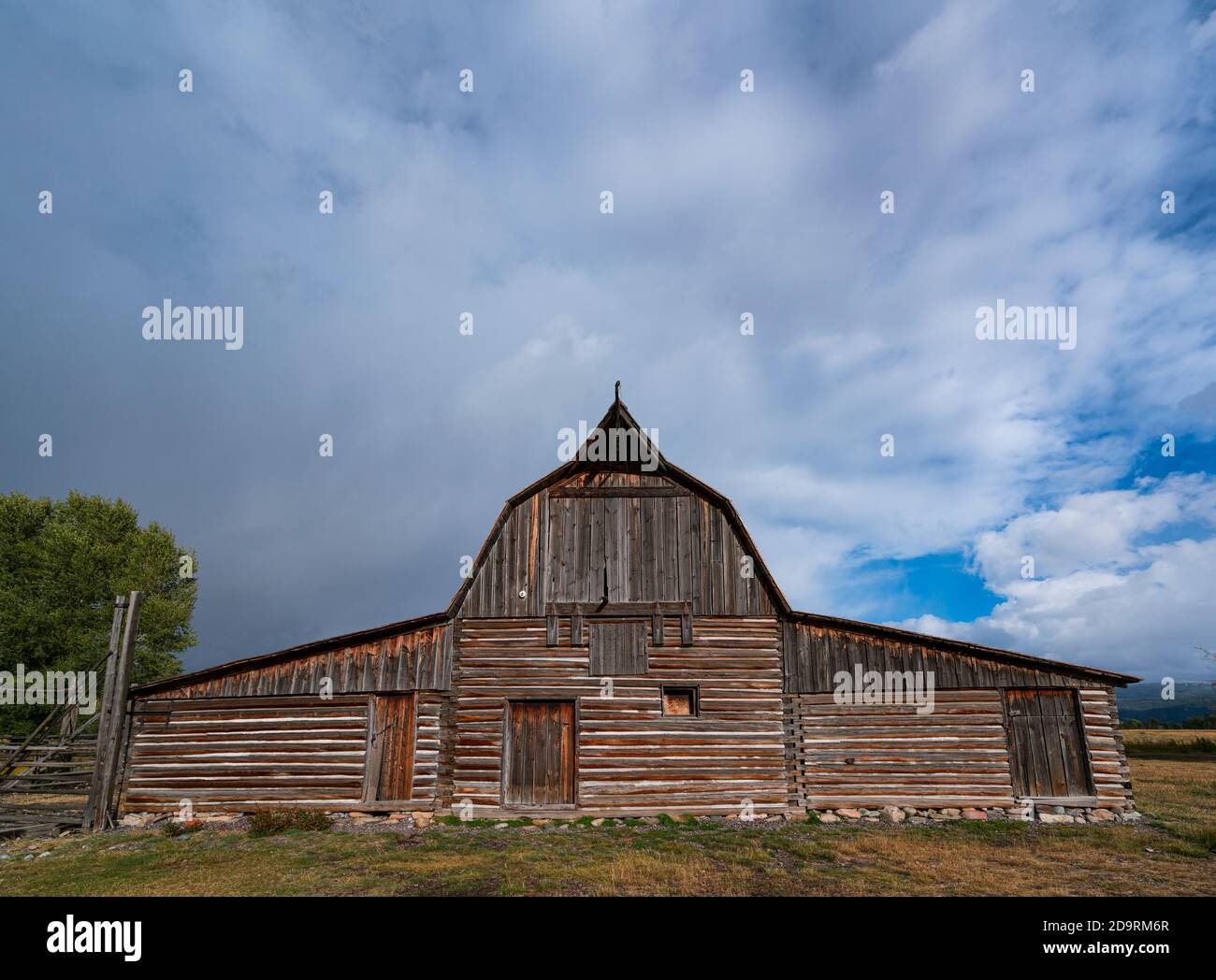 Mormon Row Historic District, Grand Teton National Park, Wyoming, Usa ...