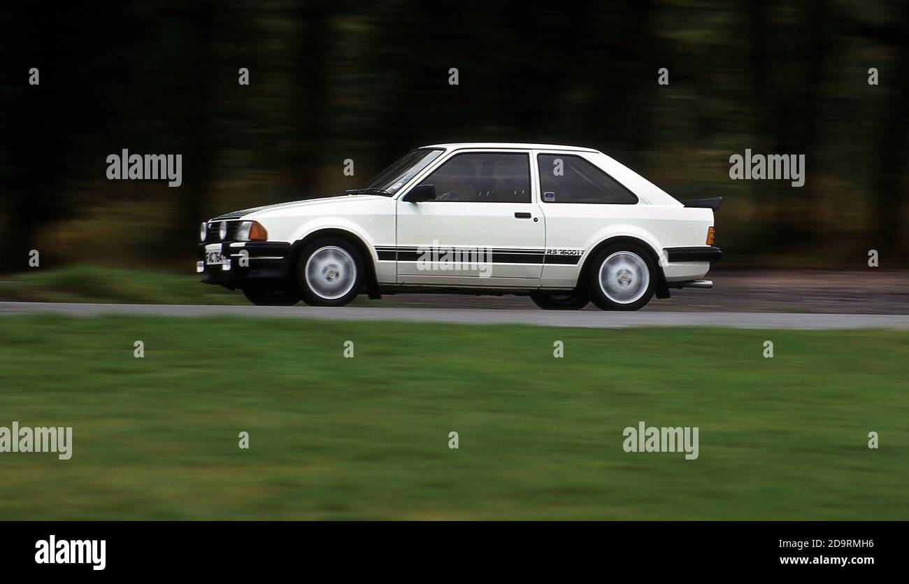 Ford Escort RS1600i 1982 Stock Photo - Alamy