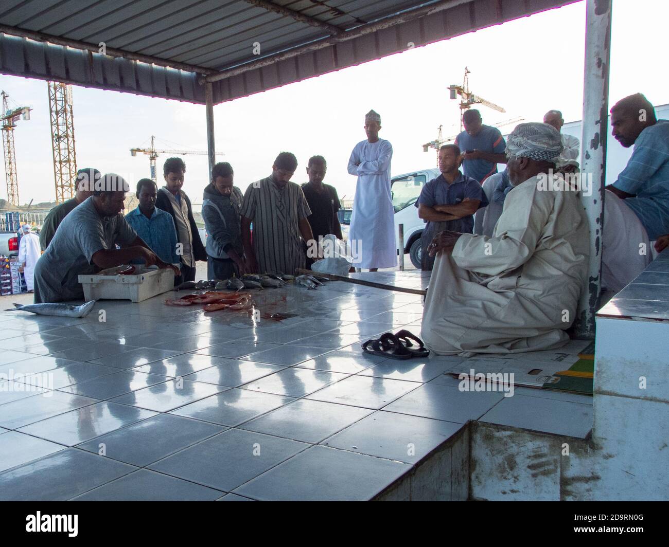 Fishmonger clothing hi-res stock photography and images - Alamy