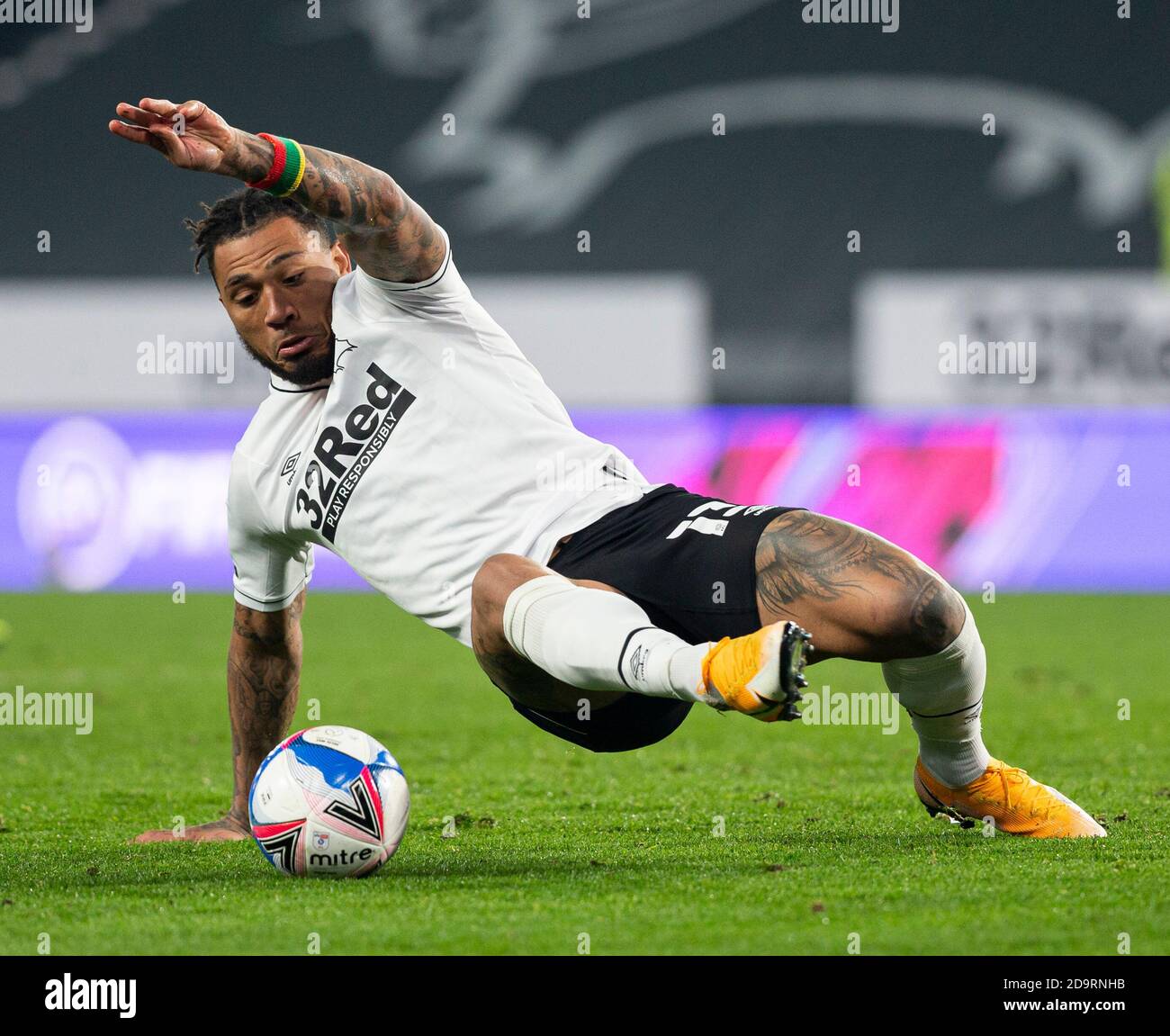 Pride Park, Derby, East Midlands. 7th Nov, 2020. English Football ...