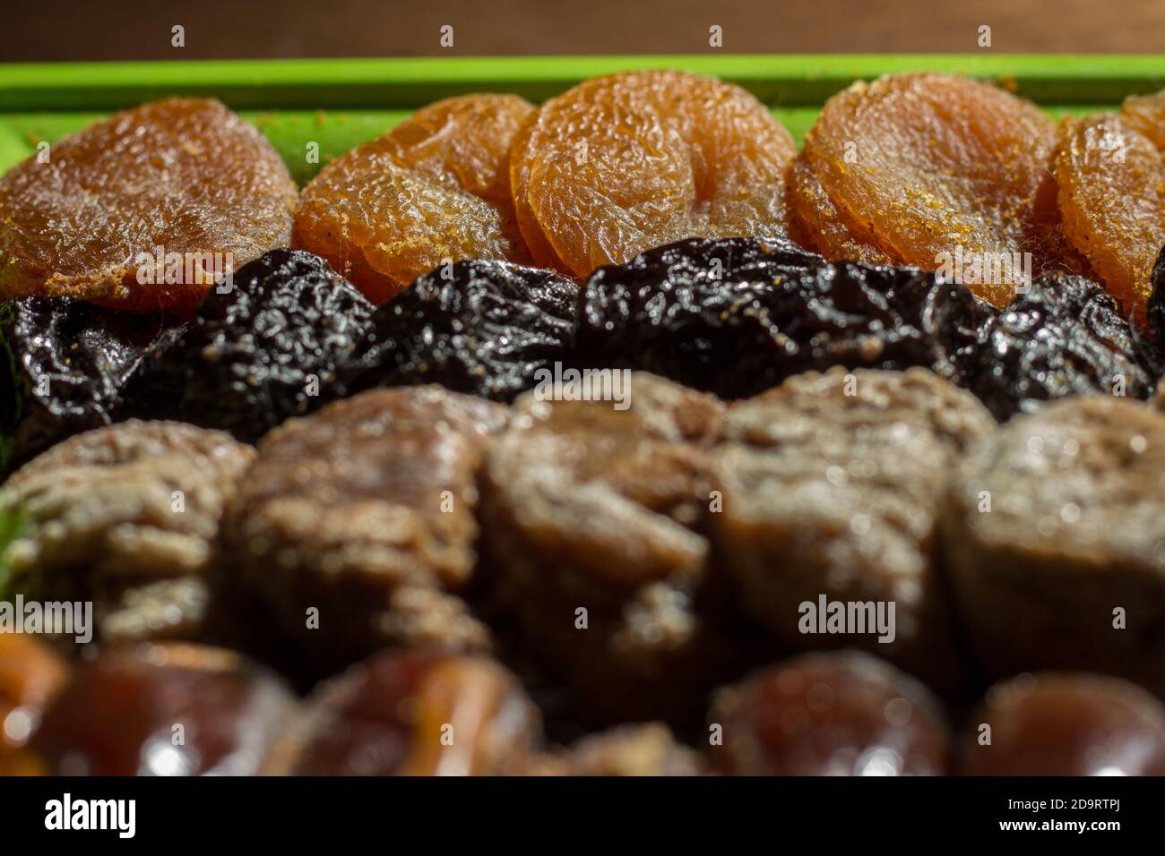 rotten dried fruit, apricot, fig,plums,dates Stock Photo - Alamy