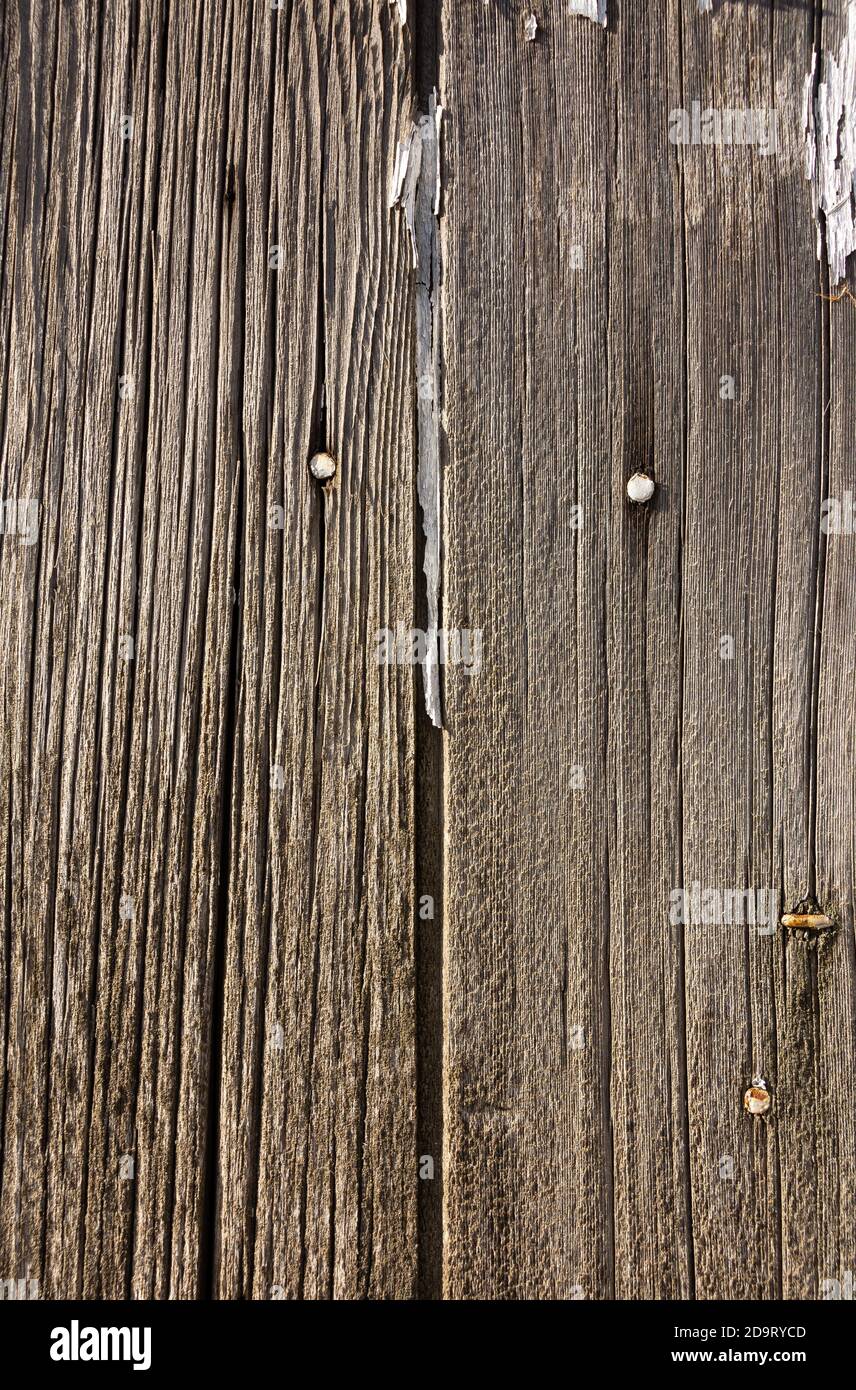 Weathered wood background in natural light Stock Photo - Alamy