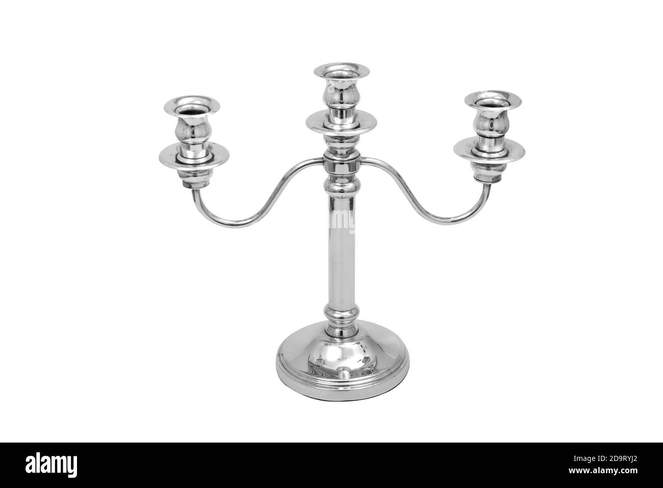 silver and tin pieces on white background Stock Photo - Alamy