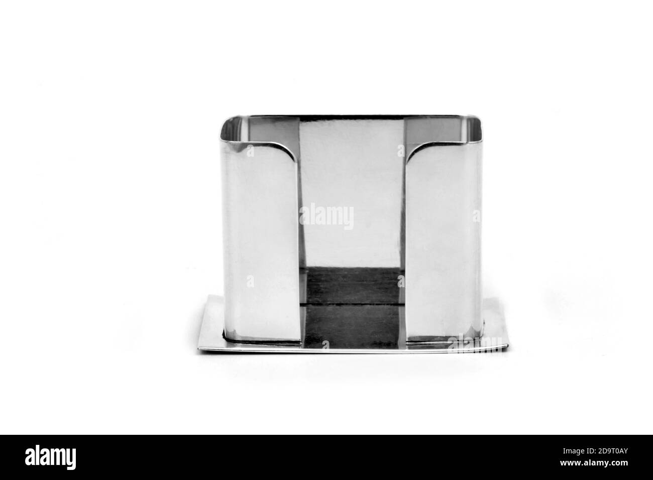 silver and tin pieces on white background Stock Photo - Alamy