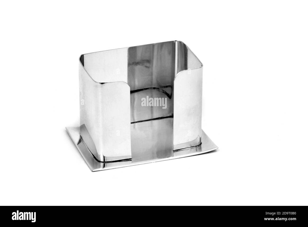 silver and tin pieces on white background Stock Photo - Alamy