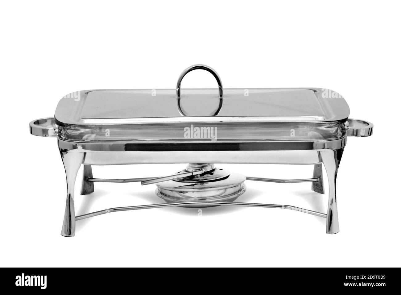 Silver table items Cut Out Stock Images & Pictures - Alamy