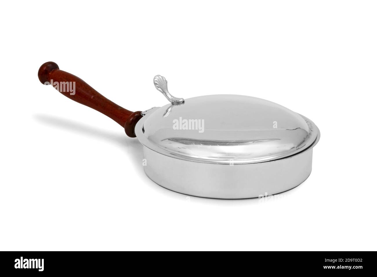 silver and tin pieces on white background Stock Photo - Alamy