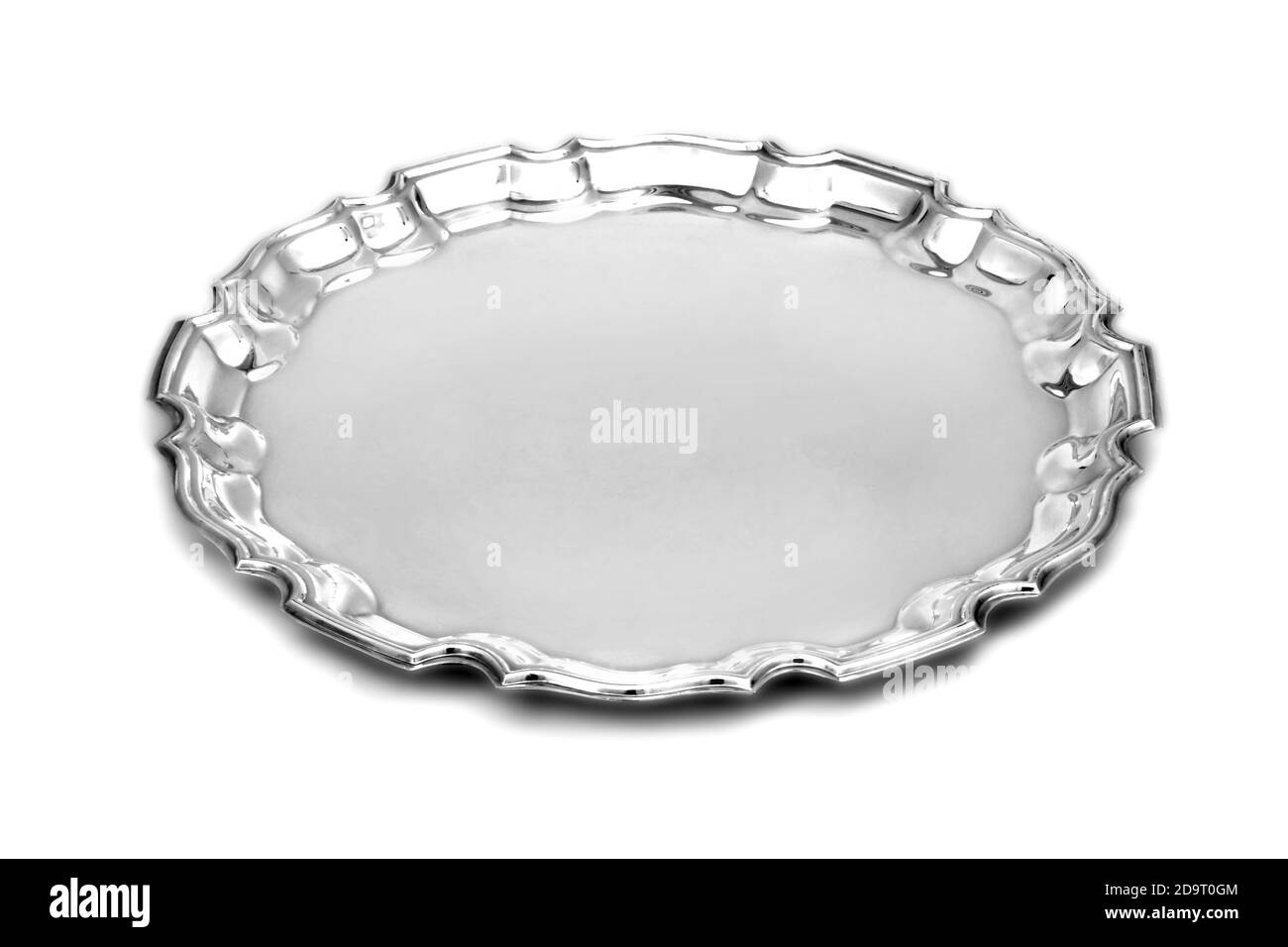 silver and tin pieces on white background Stock Photo - Alamy